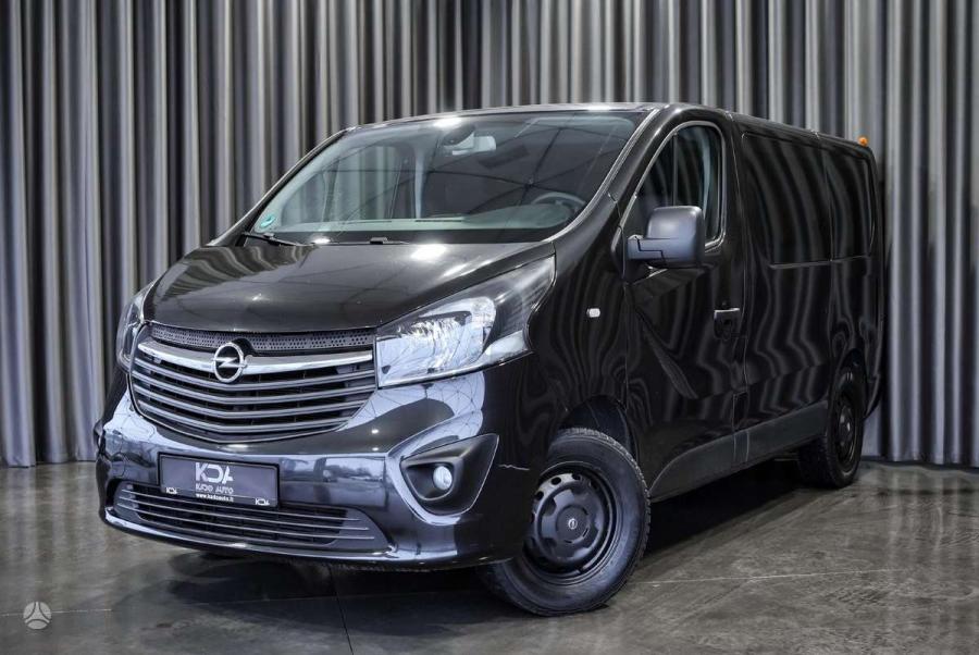 Black Opel Vivaro 2018 in Marijampole, with an engine capacity of 1.60 L and mileage of 164 thousand km for 12750 €, photo 2 on AUTOMOTO.COM.LV