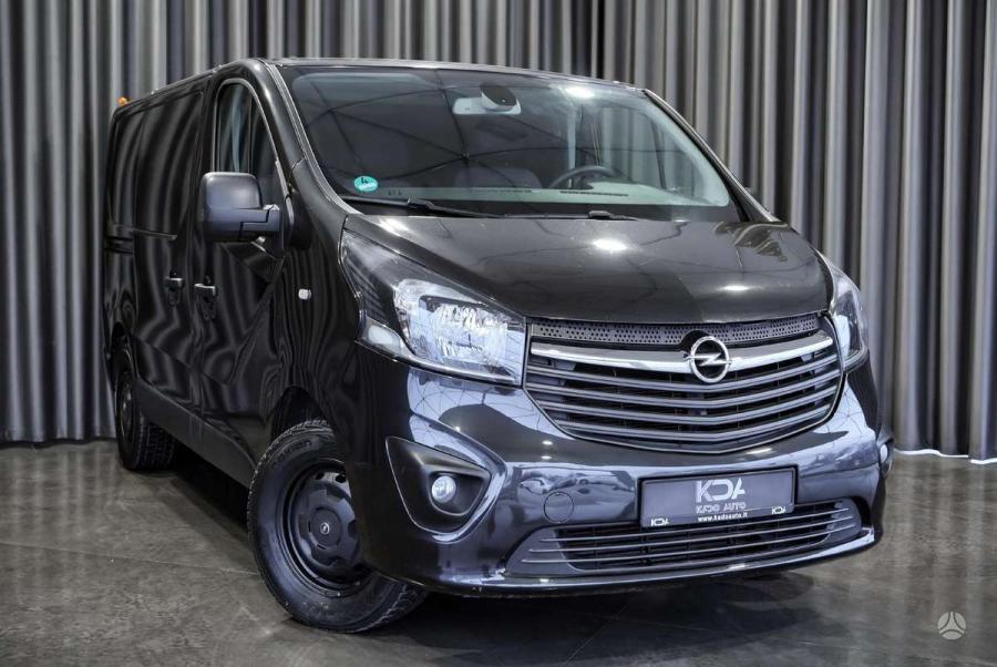 Black Opel Vivaro 2018 in Marijampole, with an engine capacity of 1.60 L and mileage of 164 thousand km for 12750 €, photo 3 on AUTOMOTO.COM.LV