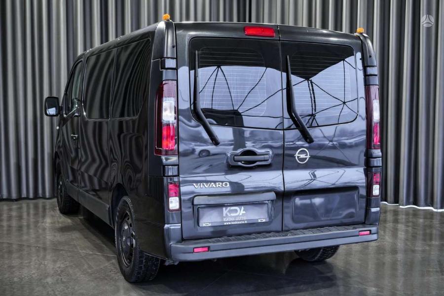Black Opel Vivaro 2018 in Marijampole, with an engine capacity of 1.60 L and mileage of 164 thousand km for 12750 €, photo 8 on AUTOMOTO.COM.LV