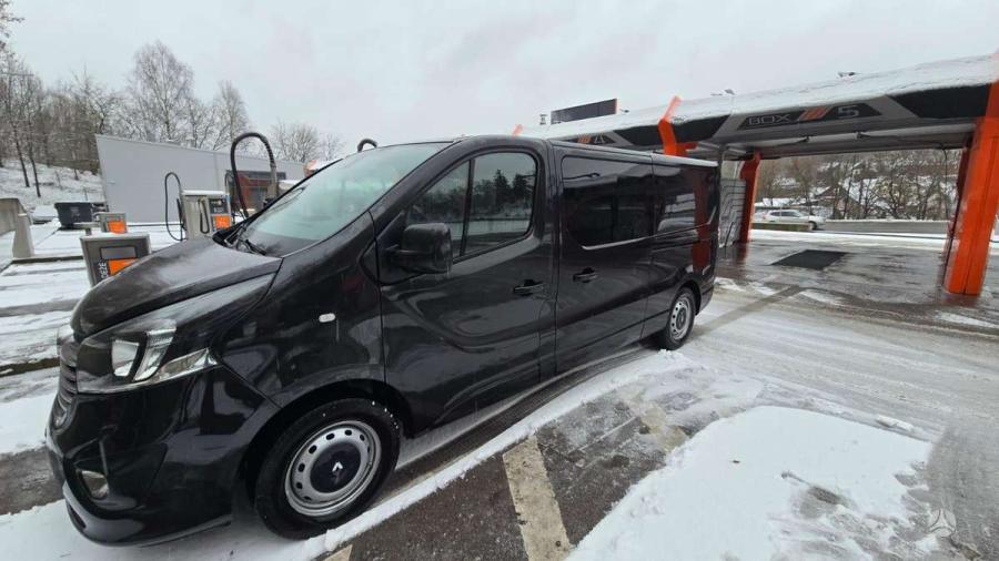 Melns Opel Vivaro 2019 Viļņa, ar dzinēja tilpumu 1.60 L un nobraukumu 210 tūkst. km par 18500 €, foto 7 vietnē AUTOMOTO.COM.LV