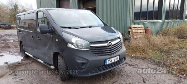 Black Opel Vivaro 2015 in Tallinn, with an engine capacity of 1.60 L and mileage of 0 thousand km for 8000 €, photo 11 on AUTOMOTO.COM.LV