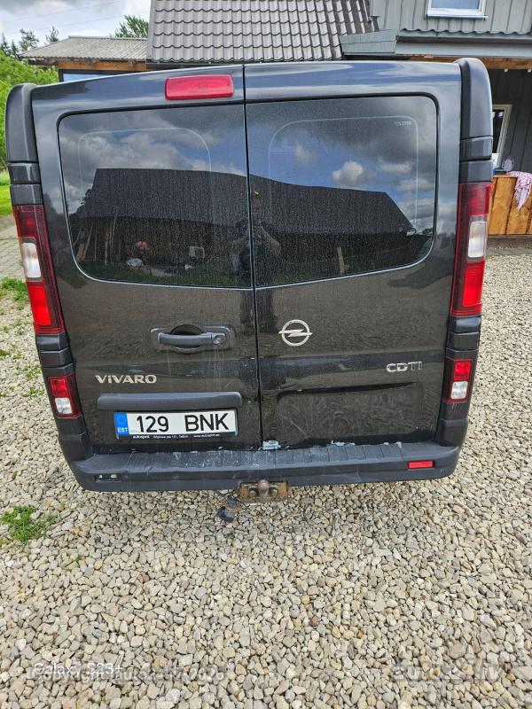 Melns Opel Vivaro 2015 Tallina, ar dzinēja tilpumu 1.60 L un nobraukumu 254 tūkst. km par 6500 €, foto 4 vietnē AUTOMOTO.COM.LV