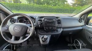 Black Opel Vivaro 2016 in Tartu, with an engine capacity of 1.60 L and mileage of 216 thousand km for 13200 €, photo 9 on AUTOMOTO.COM.LV
