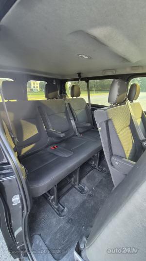 Black Opel Vivaro 2016 in Tartu, with an engine capacity of 1.60 L and mileage of 216 thousand km for 13200 €, photo 14 on AUTOMOTO.COM.LV