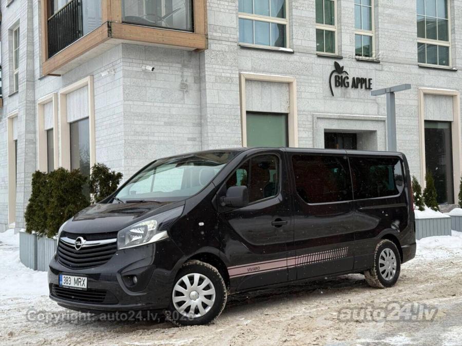 Melns Opel Vivaro 2018 Tallina, ar dzinēja tilpumu 1.60 L un nobraukumu 185 tūkst. km par 14699 €, foto 1 vietnē AUTOMOTO.COM.LV
