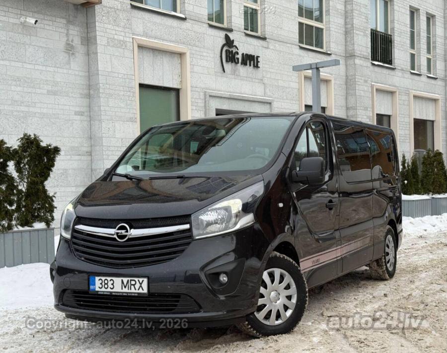 Melns Opel Vivaro 2018 Tallina, ar dzinēja tilpumu 1.60 L un nobraukumu 185 tūkst. km par 14699 €, foto 5 vietnē AUTOMOTO.COM.LV