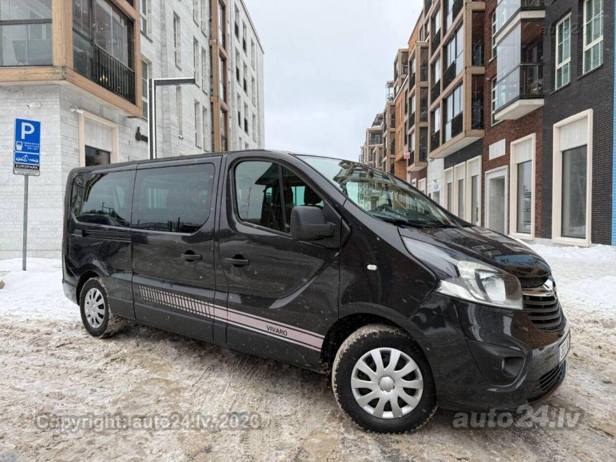 Melns Opel Vivaro 2018 Tallina, ar dzinēja tilpumu 1.60 L un nobraukumu 185 tūkst. km par 14699 €, foto 7 vietnē AUTOMOTO.COM.LV