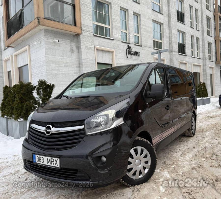 Melns Opel Vivaro 2018 Tallina, ar dzinēja tilpumu 1.60 L un nobraukumu 185 tūkst. km par 14699 €, foto 9 vietnē AUTOMOTO.COM.LV