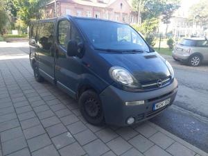 Zils Opel Vivaro 2004 Klaipėda, ar dzinēja tilpumu 1.90 L un nobraukumu 430 tūkst. km par 1650 €, foto  vietnē AUTOMOTO.COM.LV
