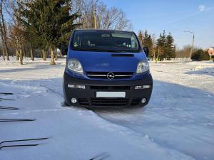 Blue Opel Vivaro 2005 in Jurbarkas, with an engine capacity of 2.46 L and mileage of 290 thousand km for 3750 €, photo 2 on AUTOMOTO.COM.LV