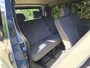 Blue Opel Vivaro 2005 in Panevezys, with an engine capacity of 2.50 L and mileage of 259 thousand km for 4600 €, photo 16 on AUTOMOTO.COM.LV