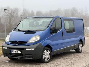 Zils Opel Vivaro 2006 Viļņa, ar dzinēja tilpumu 1.87 L un nobraukumu 299 tūkst. km par 1999 €, foto  vietnē AUTOMOTO.COM.LV