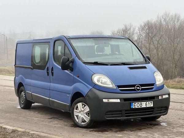 Zils Opel Vivaro 2006 Viļņa, ar dzinēja tilpumu 1.87 L un nobraukumu 299 tūkst. km par 1999 €, foto 4 vietnē AUTOMOTO.COM.LV