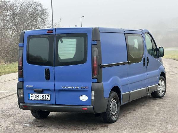 Zils Opel Vivaro 2006 Viļņa, ar dzinēja tilpumu 1.87 L un nobraukumu 299 tūkst. km par 1999 €, foto 6 vietnē AUTOMOTO.COM.LV