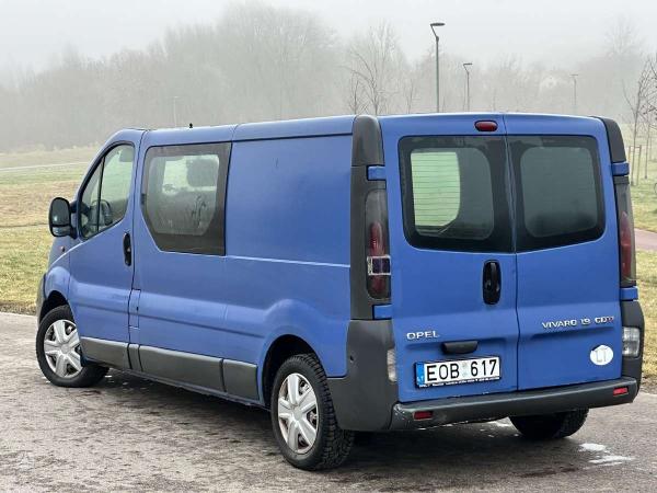 Zils Opel Vivaro 2006 Viļņa, ar dzinēja tilpumu 1.87 L un nobraukumu 299 tūkst. km par 1999 €, foto 8 vietnē AUTOMOTO.COM.LV