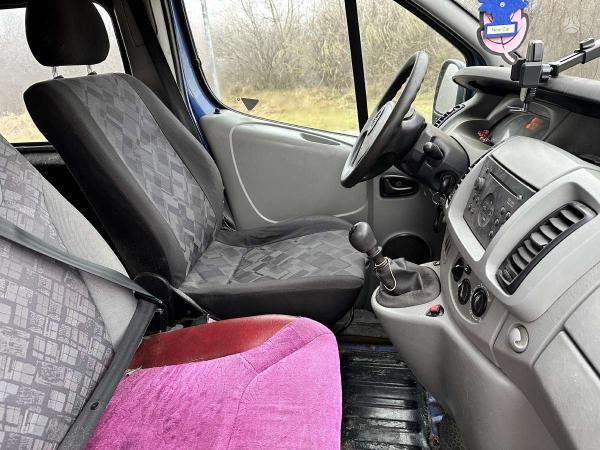 Zils Opel Vivaro 2006 Viļņa, ar dzinēja tilpumu 1.87 L un nobraukumu 299 tūkst. km par 1999 €, foto 10 vietnē AUTOMOTO.COM.LV