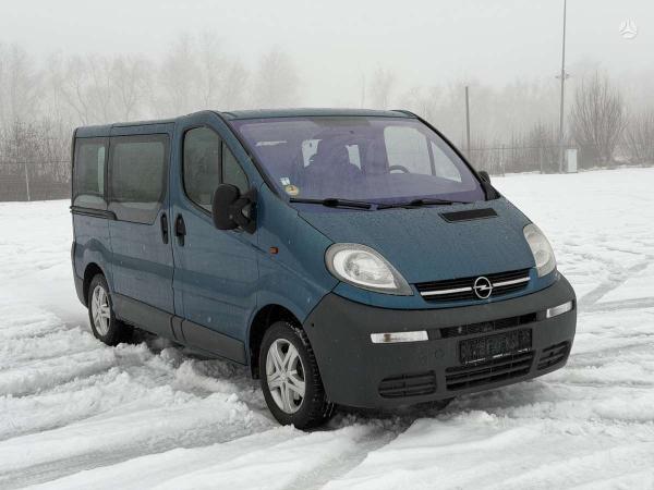Zils Opel Vivaro 2006 Marijampole, ar dzinēja tilpumu 1.87 L un nobraukumu 358 tūkst. km par 5450 €, foto 3 vietnē AUTOMOTO.COM.LV