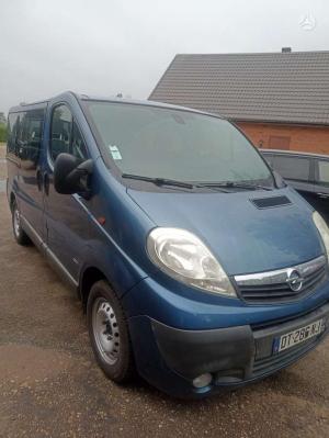 Blue Opel Vivaro 2007 in Kaunas, with an engine capacity of 2.00 L and mileage of 290 thousand km for 4900 €, photo  on AUTOMOTO.COM.LV