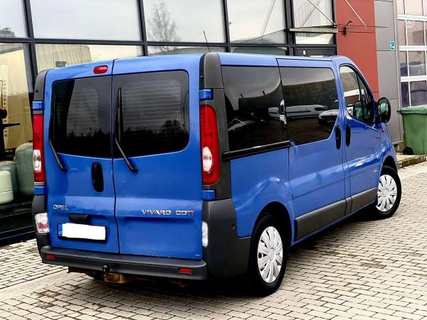 Zils Opel Vivaro 2008 Klaipėda, ar dzinēja tilpumu 2.00 L un nobraukumu 285 tūkst. km par 6200 €, foto 5 vietnē AUTOMOTO.COM.LV