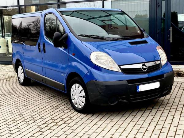 Blue Opel Vivaro 2008 in Klaipeda, with an engine capacity of 2.00 L and mileage of 285 thousand km for 6200 €, photo 3 on AUTOMOTO.COM.LV