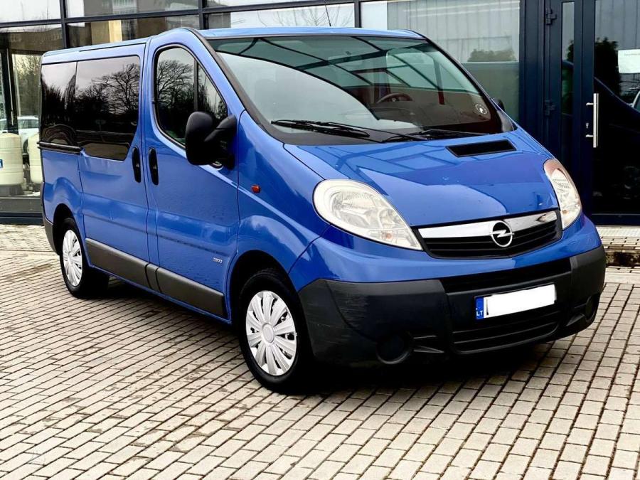 Zils Opel Vivaro 2008 Klaipėda, ar dzinēja tilpumu 2.00 L un nobraukumu 285 tūkst. km par 6200 €, foto 3 vietnē AUTOMOTO.COM.LV