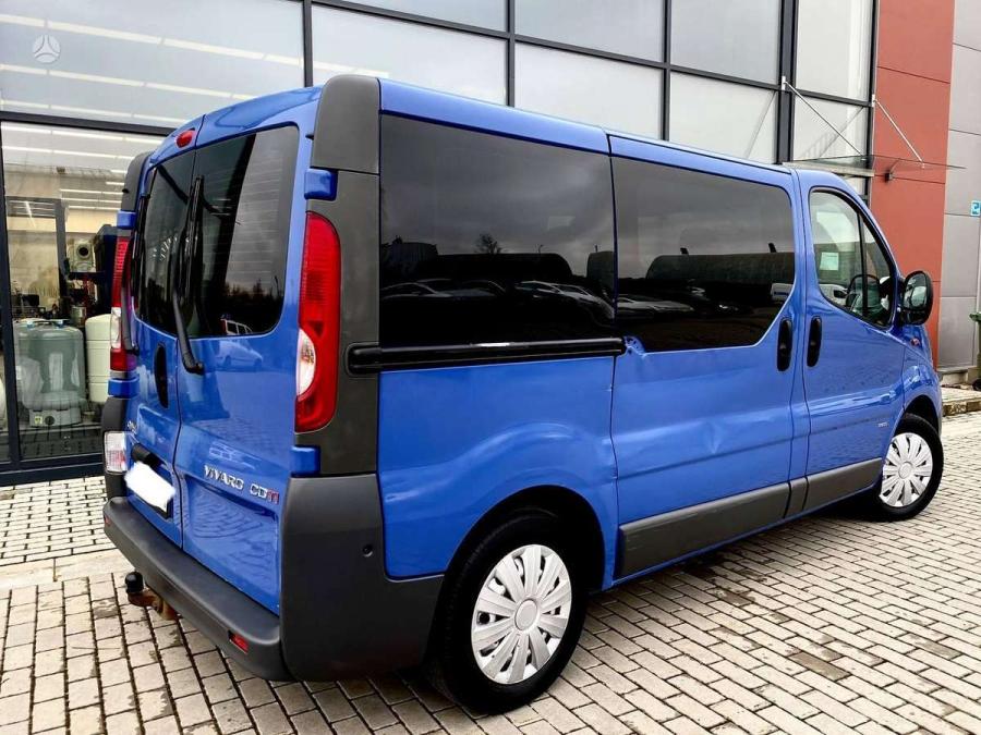 Zils Opel Vivaro 2008 Klaipėda, ar dzinēja tilpumu 2.00 L un nobraukumu 285 tūkst. km par 6200 €, foto 6 vietnē AUTOMOTO.COM.LV