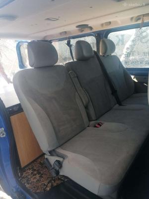 Blue Opel Vivaro 2008 in Prienai, with an engine capacity of 2.00 L and mileage of 282 thousand km for 8100 €, photo 6 on AUTOMOTO.COM.LV