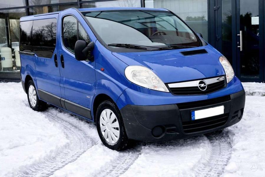 Zils Opel Vivaro 2008 Klaipėda, ar dzinēja tilpumu 2.00 L un nobraukumu 270 tūkst. km par 6700 €, foto 1 vietnē AUTOMOTO.COM.LV