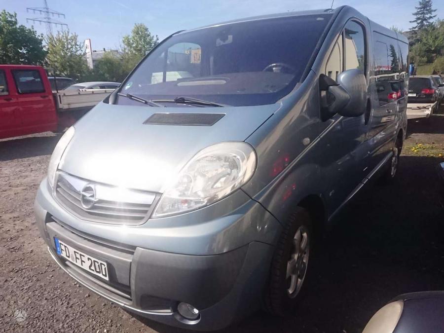 Zils Opel Vivaro 2009 Marijampole, ar dzinēja tilpumu 2.00 L un nobraukumu 234 tūkst. km par 6999 €, foto 3 vietnē AUTOMOTO.COM.LV