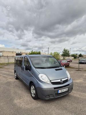 Blue Opel Vivaro 2014 in Mazeikiai, with an engine capacity of 2.00 L and mileage of 430 thousand km for 7650 €, photo 4 on AUTOMOTO.COM.LV