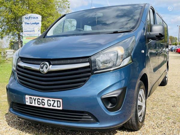 Zils Opel Vivaro 2016 Raseiniai, ar dzinēja tilpumu 1.60 L un nobraukumu 354 tūkst. km par 3750 €, foto 7 vietnē AUTOMOTO.COM.LV