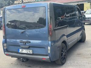 Blue Opel Vivaro 2004 in Riga, with an engine capacity of 2.50 L and mileage of 527 thousand km for 4750 €, photo 4 on AUTOMOTO.COM.LV