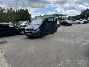 Blue Opel Vivaro 2004 in Riga, with an engine capacity of 2.50 L and mileage of 527 thousand km for 4750 €, photo 15 on AUTOMOTO.COM.LV