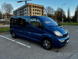 Blue Opel Vivaro 2005 in Riga, with an engine capacity of 2.50 L and mileage of 535 thousand km for 3900 €, photo 2 on AUTOMOTO.COM.LV
