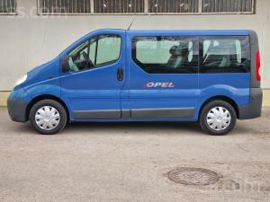 Blue Opel Vivaro 2006 in Ogre, with an engine capacity of 2.50 L and mileage of 176 thousand km for 6650 €, photo 6 on AUTOMOTO.COM.LV