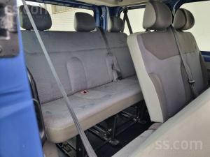 Blue Opel Vivaro 2006 in Ogre, with an engine capacity of 2.50 L and mileage of 176 thousand km for 6650 €, photo 14 on AUTOMOTO.COM.LV