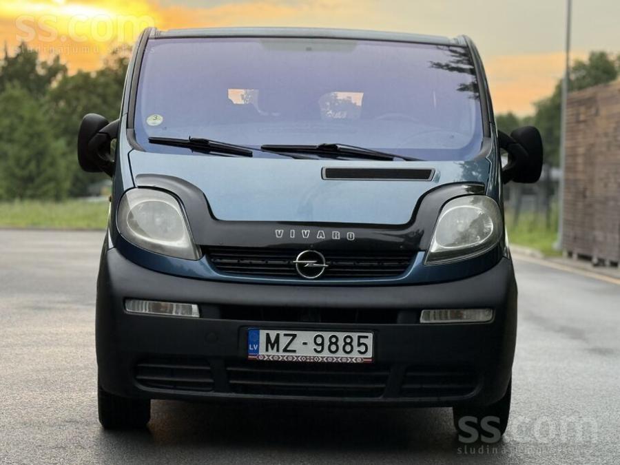 Blue Opel Vivaro 2006 in Jelgava, with an engine capacity of 1.90 L and mileage of 379 thousand km for 4000 €, photo 1 on AUTOMOTO.COM.LV