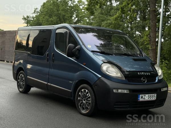 Zils Opel Vivaro 2006 Jelgava, ar dzinēja tilpumu 1.90 L un nobraukumu 379 tūkst. km par 4000 €, foto 2 vietnē AUTOMOTO.COM.LV