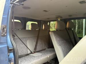 Blue Opel Vivaro 2006 in Jelgava, with an engine capacity of 1.90 L and mileage of 379 thousand km for 4000 €, photo 9 on AUTOMOTO.COM.LV