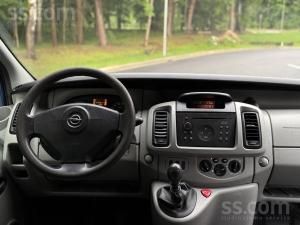 Blue Opel Vivaro 2006 in Jelgava, with an engine capacity of 1.90 L and mileage of 379 thousand km for 4000 €, photo 12 on AUTOMOTO.COM.LV