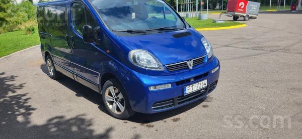 Blue Opel Vivaro 2006 in Daugavpils, with an engine capacity of 1.90 L and mileage of 566 thousand km for 4100 €, photo 2 on AUTOMOTO.COM.LV