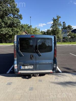 Zils Opel Vivaro 2006 Valmiera, ar dzinēja tilpumu 2.50 L un nobraukumu 295 tūkst. km par 6000 €, foto 8 vietnē AUTOMOTO.COM.LV