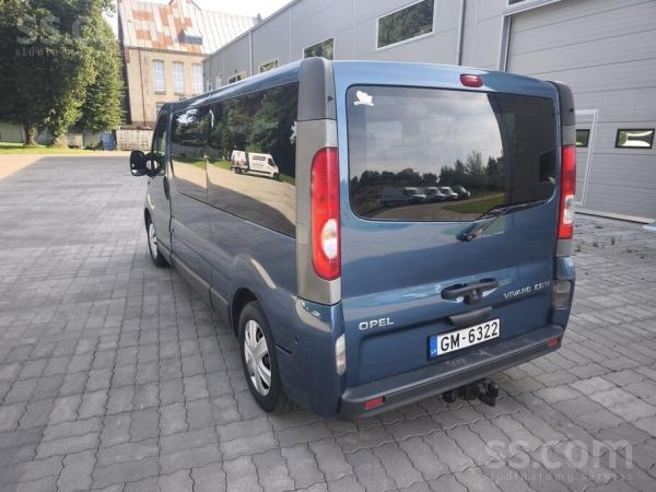 Синий Опель Виваро 2007 в Рига, объемом двигателя 2.00 л и пробегом 495 тыс. км за 4200 €, фото 4 на AUTOMOTO.COM.LV