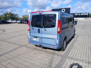 Blue Opel Vivaro 2007 in Riga, with an engine capacity of 2.00 L and mileage of 248 thousand km for 4800 €, photo 6 on AUTOMOTO.COM.LV