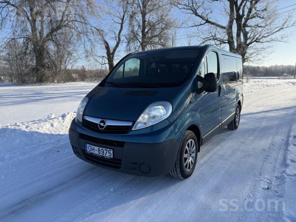 Blue Opel Vivaro 2008 in Gulbene, with an engine capacity of 2.00 L and mileage of 241 thousand km for 7300 €, photo 1 on AUTOMOTO.COM.LV