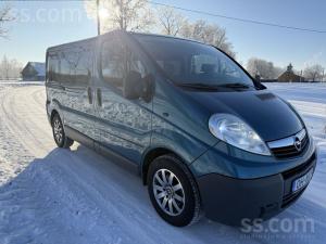 Blue Opel Vivaro 2008 in Gulbene, with an engine capacity of 2.00 L and mileage of 241 thousand km for 7300 €, photo 2 on AUTOMOTO.COM.LV