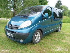 Zils Opel Vivaro 2008 Bauska, ar dzinēja tilpumu 2.50 L un nobraukumu 265 tūkst. km par 7500 €, foto  vietnē AUTOMOTO.COM.LV