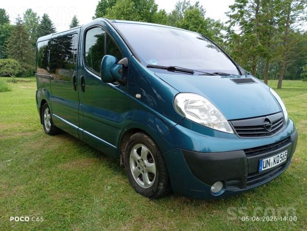 Синий Опель Виваро 2008 в Бауска, объемом двигателя 2.50 л и пробегом 265 тыс. км за 7500 €, фото 2 на AUTOMOTO.COM.LV