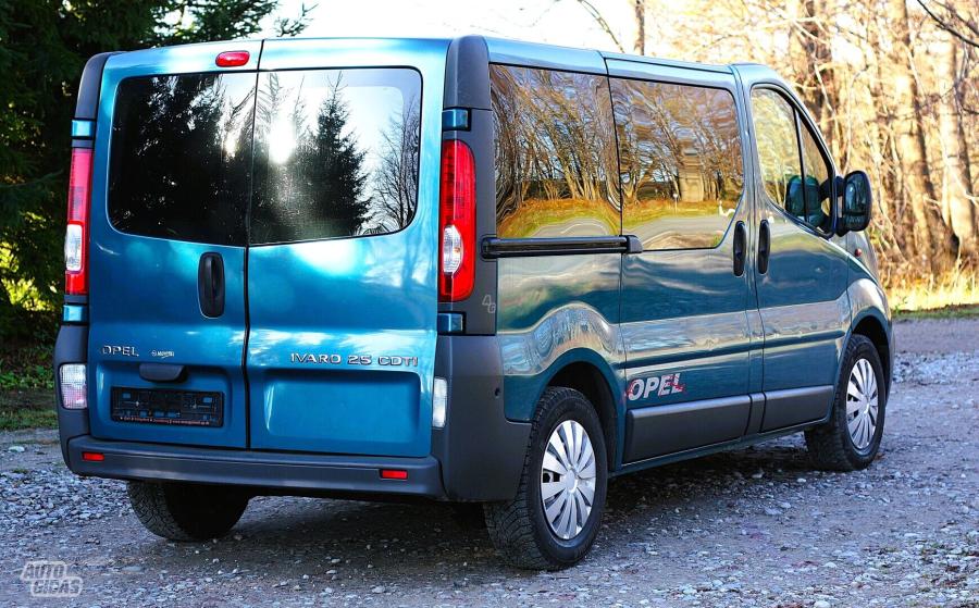 Zils Opel Vivaro 2011 Petrikaičiai, ar dzinēja tilpumu 2.50 L un nobraukumu 298 tūkst. km par 6999 €, foto 10 vietnē AUTOMOTO.COM.LV