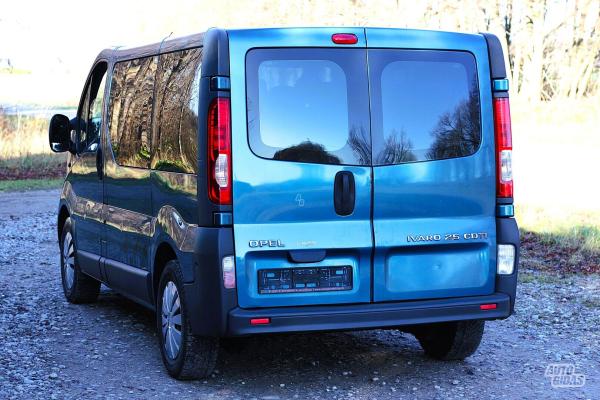 Blue Opel Vivaro 2011 in Petrikaiciai, with an engine capacity of 2.50 L and mileage of 298 thousand km for 6999 €, photo 7 on AUTOMOTO.COM.LV